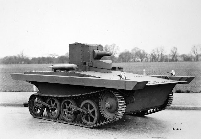 Interwar Tank Development: Vickewrs Carden-Loyd Utility light ...