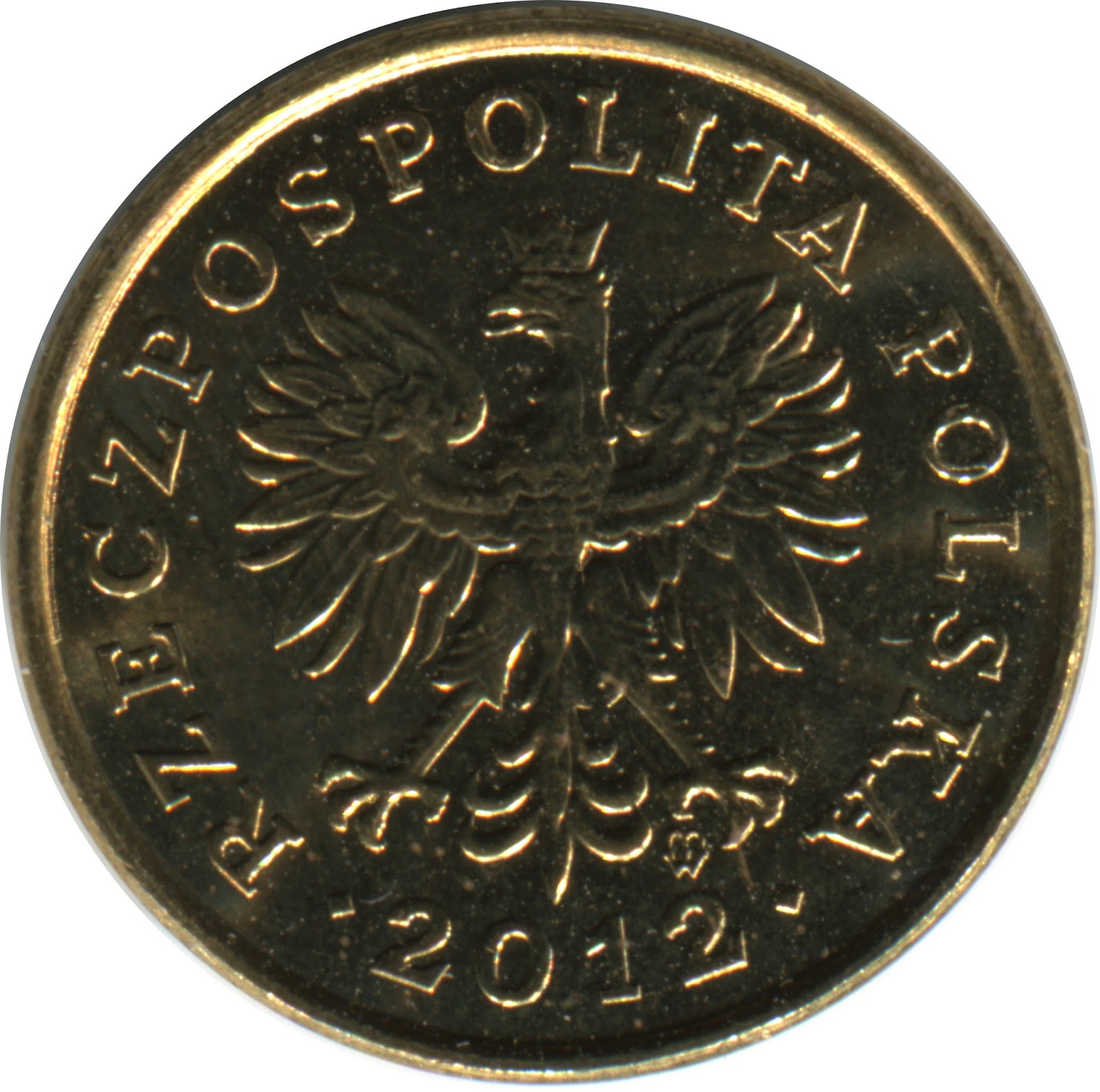 Polish Coin: 2 GROSZE 2012 - I 1 a