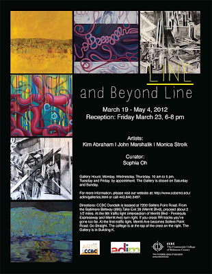 Line and Beyond Line March 23 at CCBC Dundalk - BmoreArt