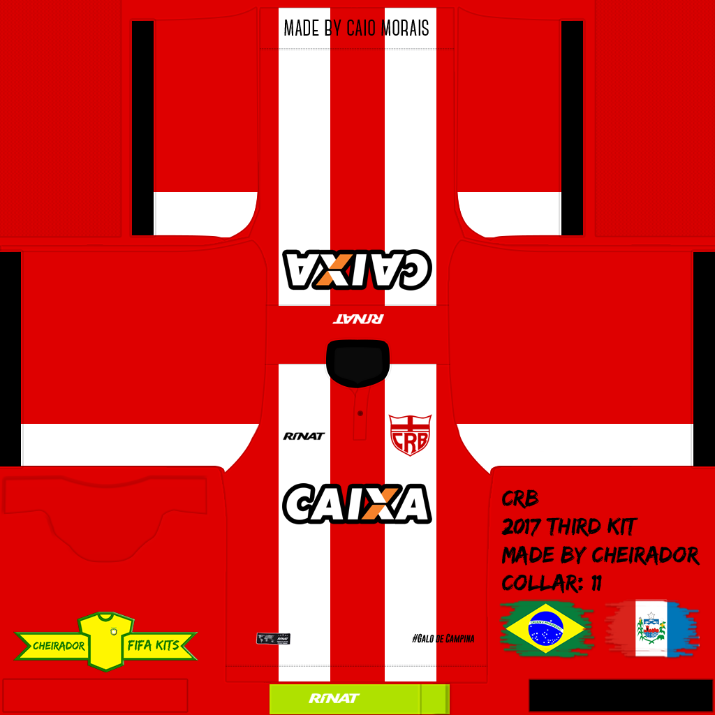 √ CRB Rinat 2017 - Loja - Mundo Fifa Kits
