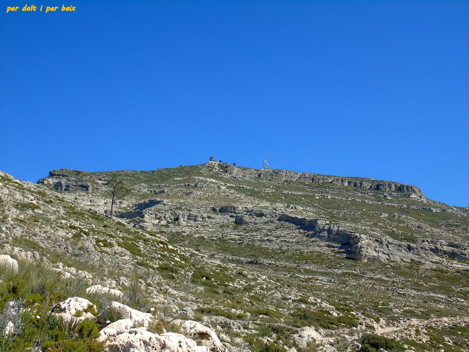 Pico del Ave (952 m.) desde Dos Aguas ~ Per Dalt i Per Baix