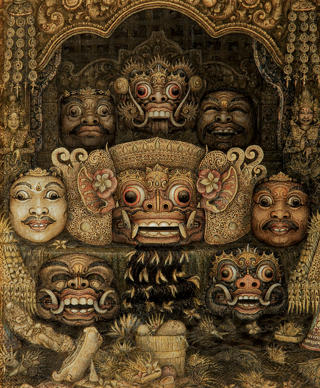 Art Lover: Lukisan Tradisional Bali daerah Ubud