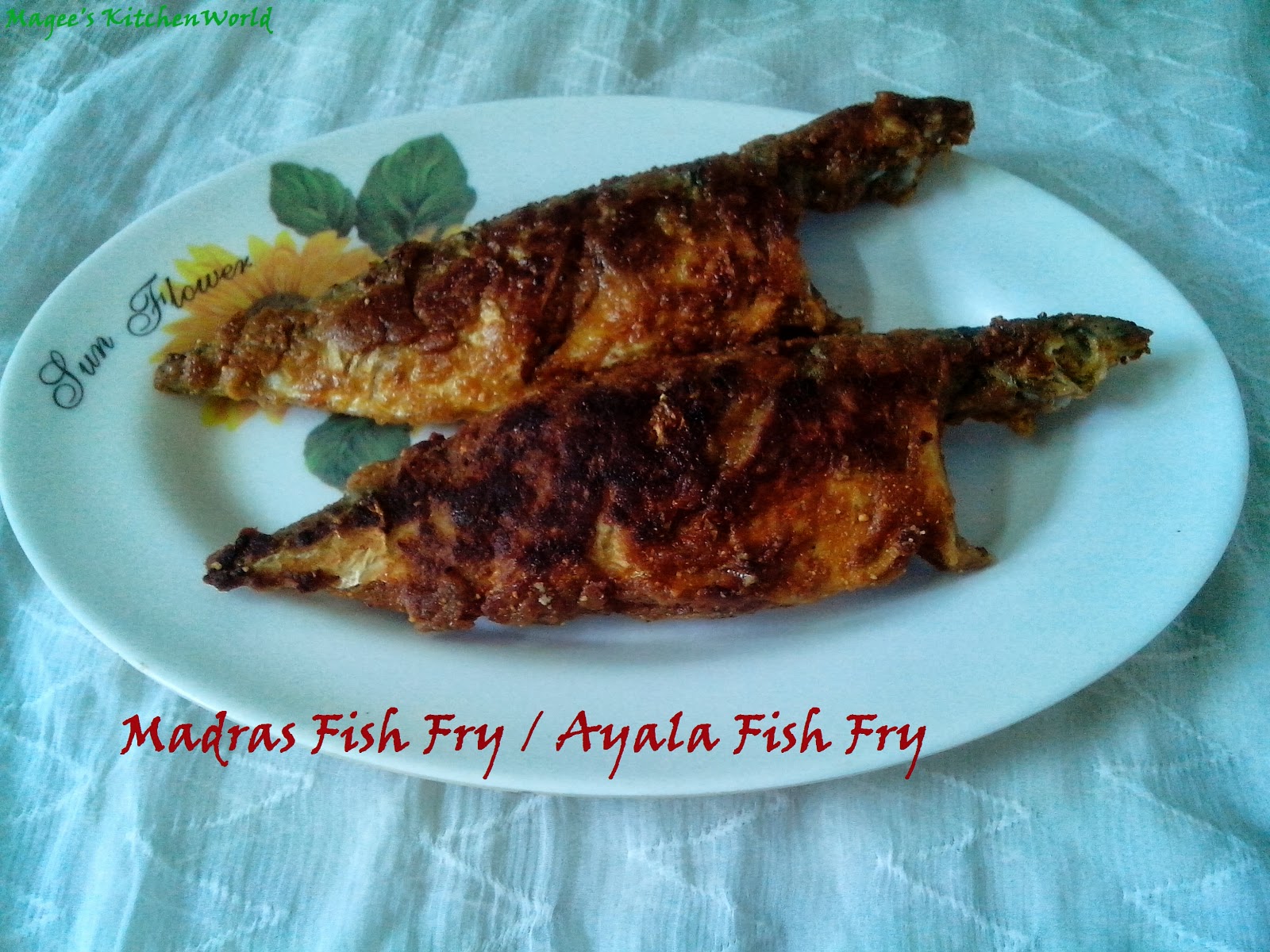 Magee's kitchen World: Ayala Fish Fry / Mackerel Fry