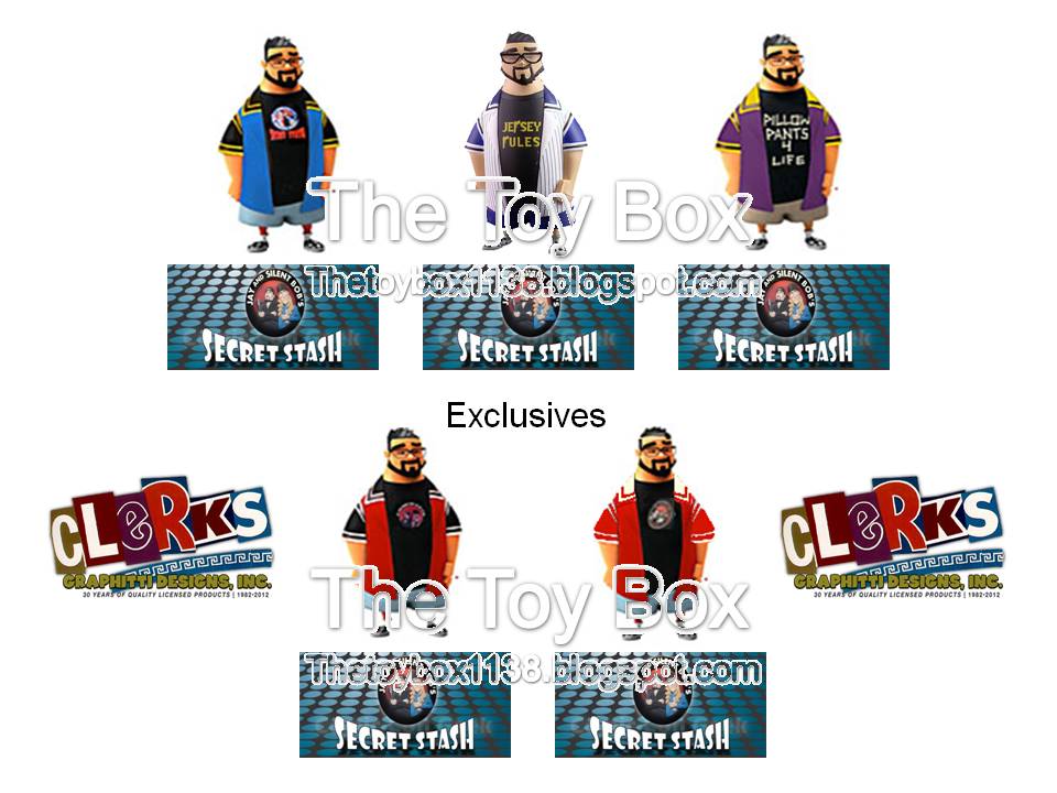 The Toy Box: Clerks Inaction Figures (Graphitti Designs)