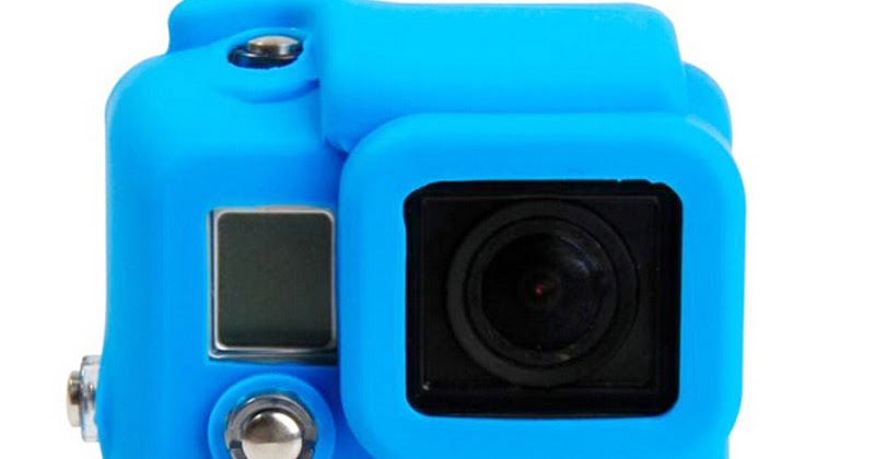 gopro hero 3 3+ 4 Custodia in silicone cover case protezione ...