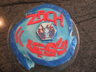From the Kitchen of Happy Life: Beyblade Cake