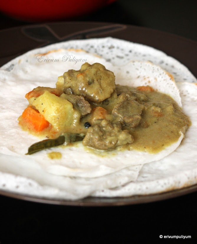 Erivum Puliyum: Mutton Stew (Kerala Style)