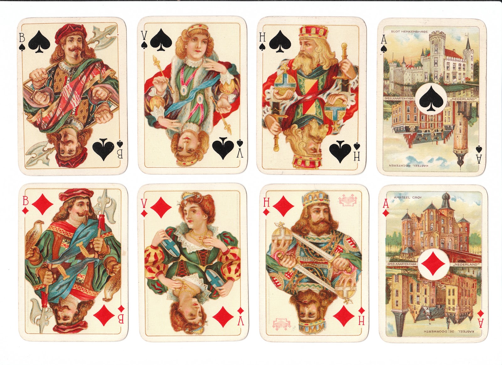Playing cards and their history: 6: SOME NON-STANDARD CARDS ...
