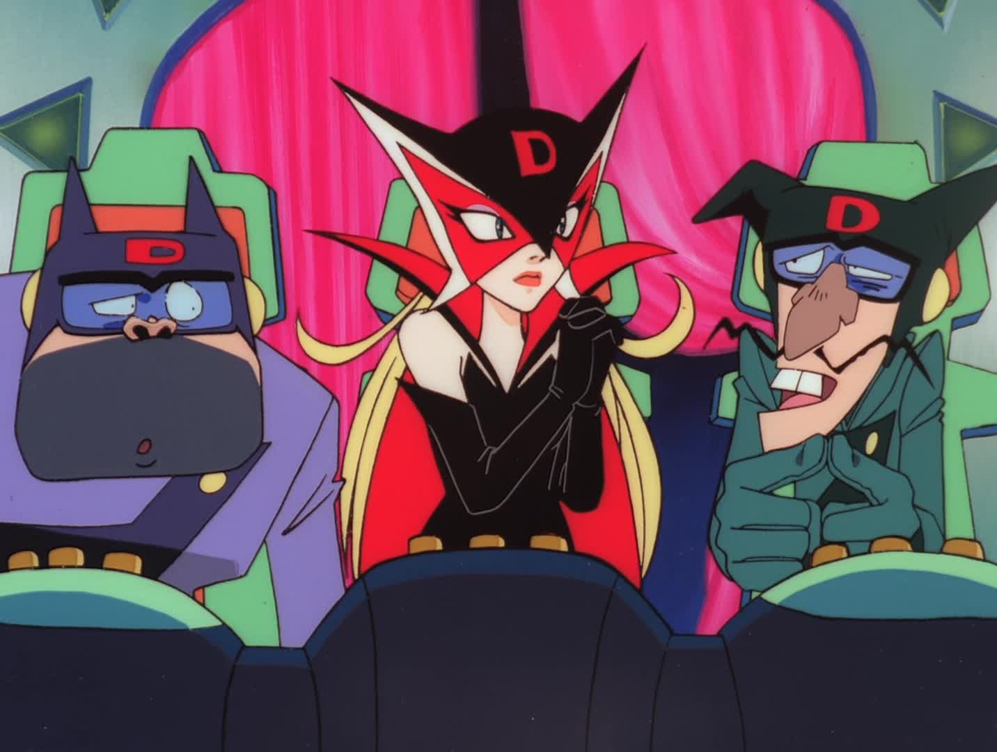 Yattaman e le serie Time Bokan: Miss Dronio e le altre