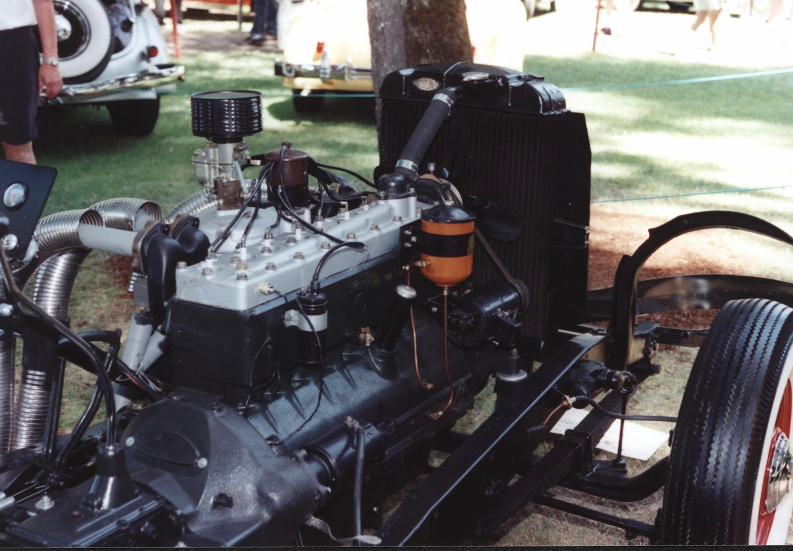 Auburn Cord Lady: 1935 Auburn Chassis and Engine