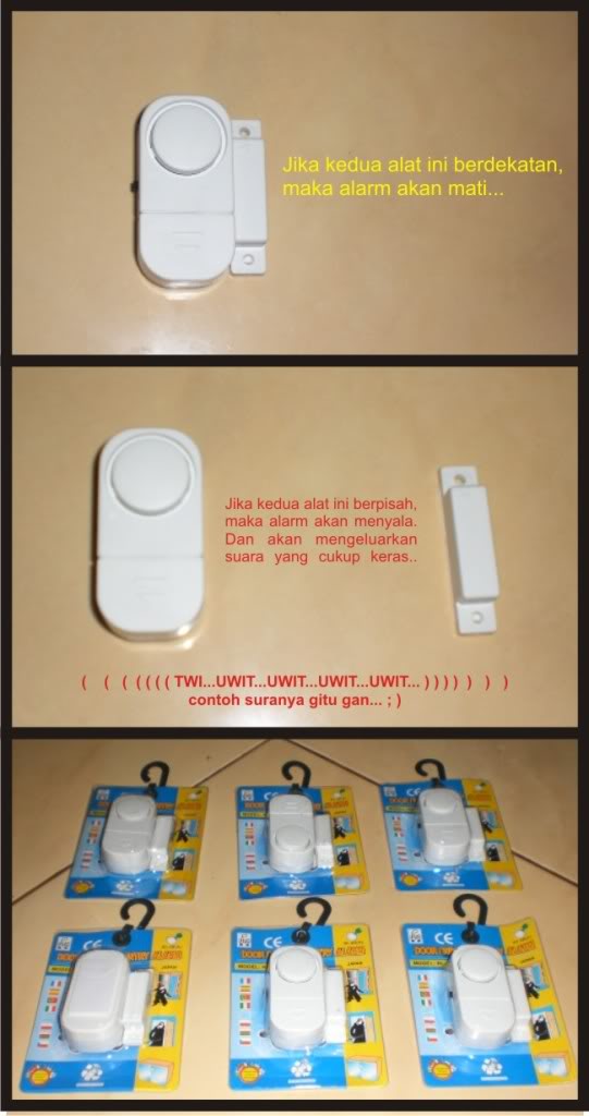 yossitrixie: Alarm Pintu atau jendela