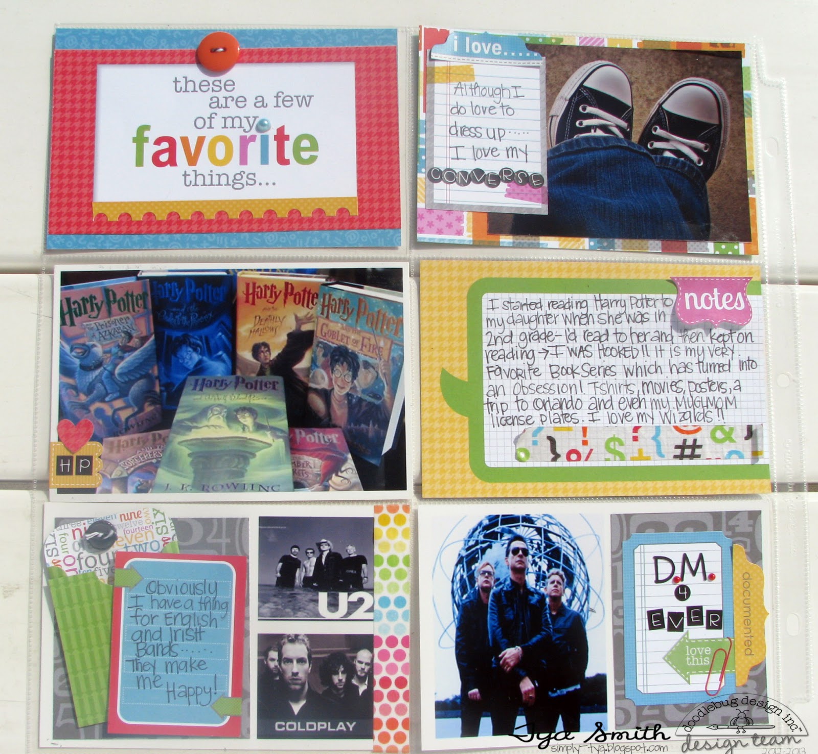 Doodlebug Design Inc Blog: Simply Put: My Favorite Things by Tya