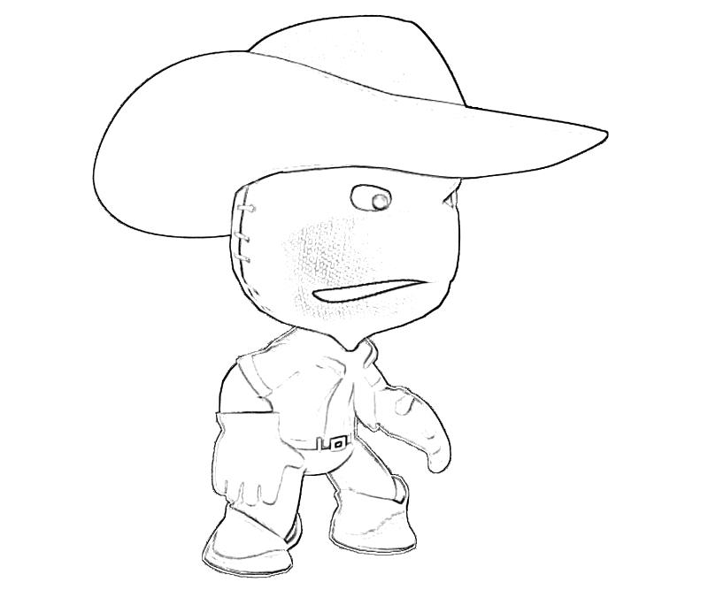 Sackboy Printable Coloring Pages