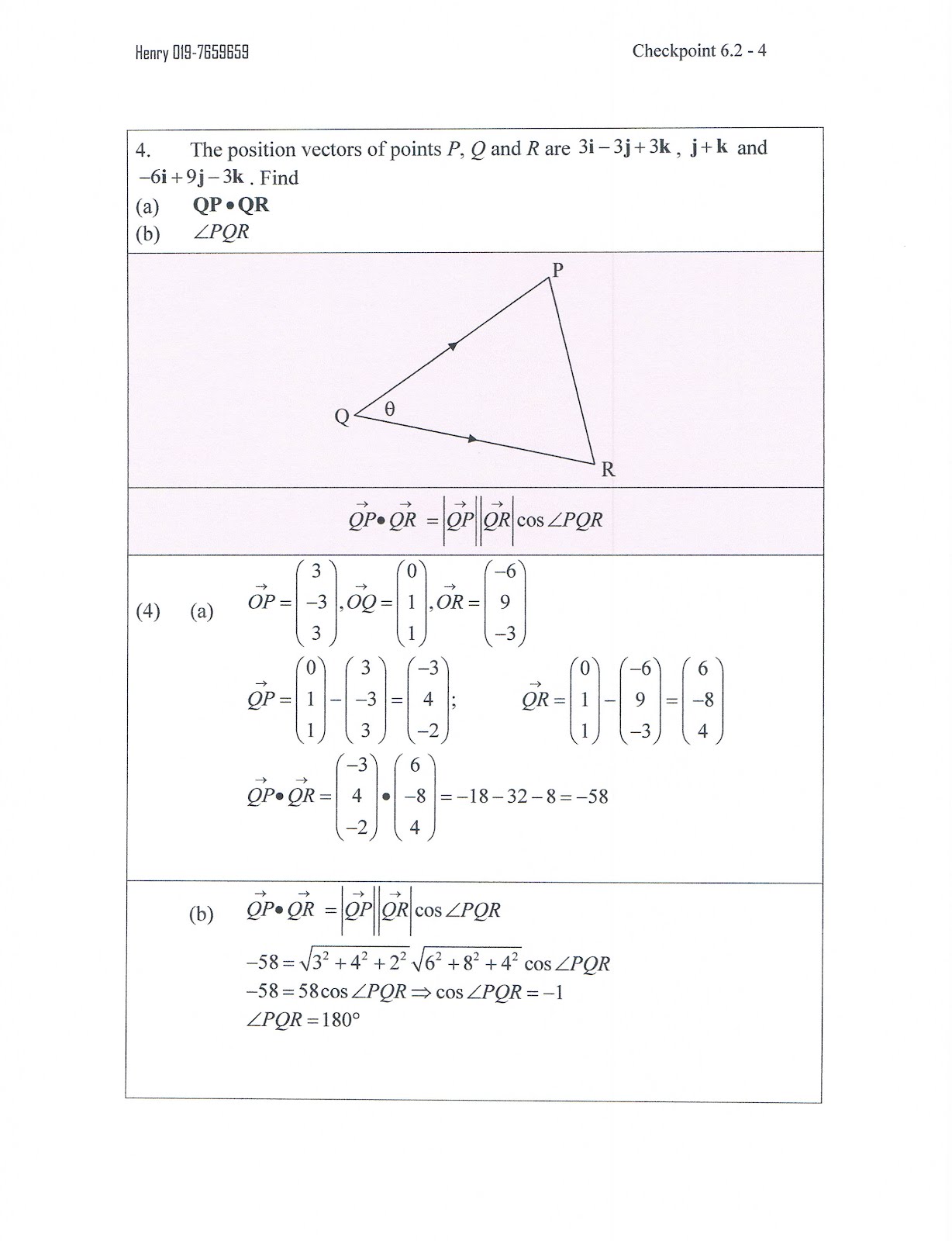 STPM MATHEMATICS T: VECTORS