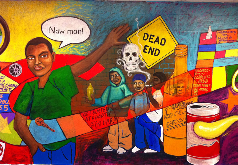 Murals by Melodee Strong: High School