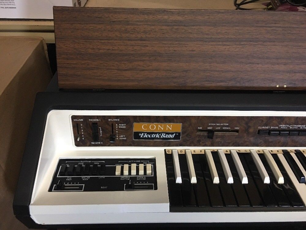 MATRIXSYNTH: 1974 Conn Electric Band SN 008486