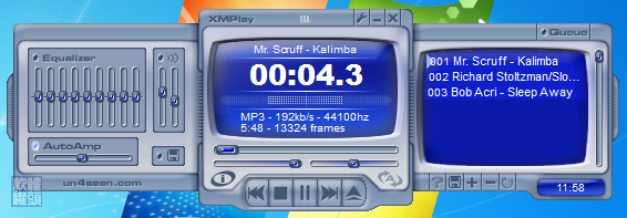 [下載] XMPlay 3.8.0.5 免安裝版 支援多種音樂格式音樂播放器 - 軟體罐頭
