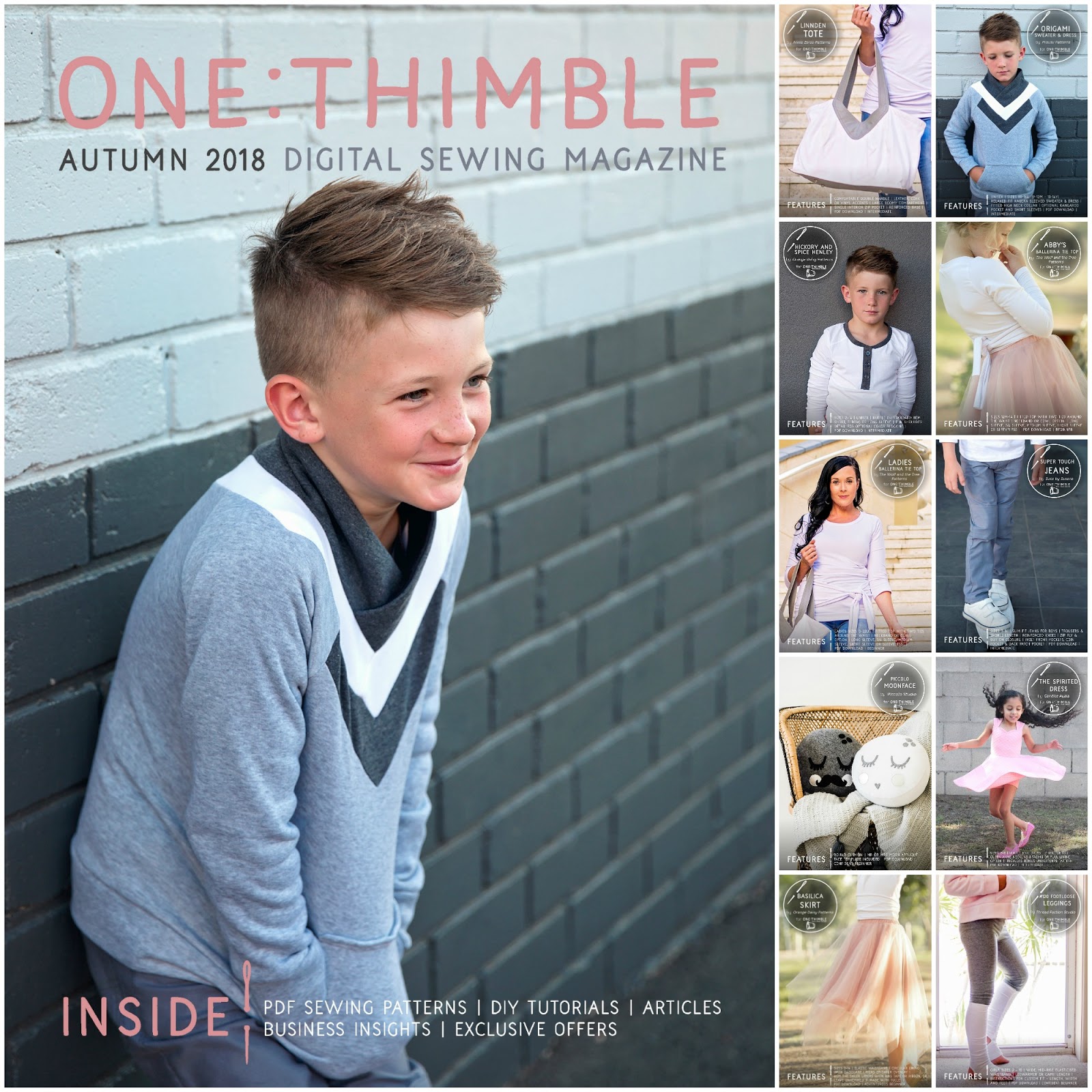 {BLOG TOUR} One Thimble: Issue 18 | That's-Sew-Kari