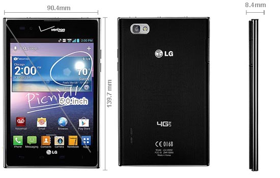 Electronic Products Gallery: LG Intuition VS950