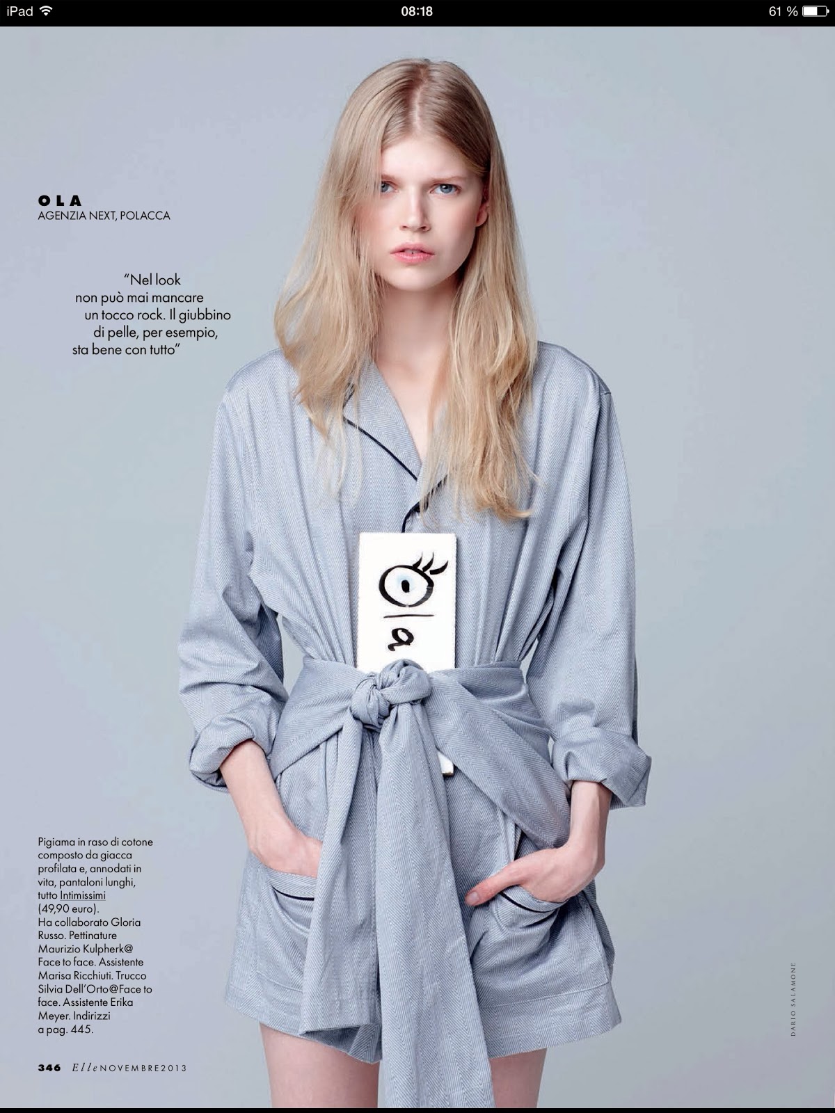 Polish Models Blog: Editorial: Ola Rudnicka & Marta Placzek for Elle ...