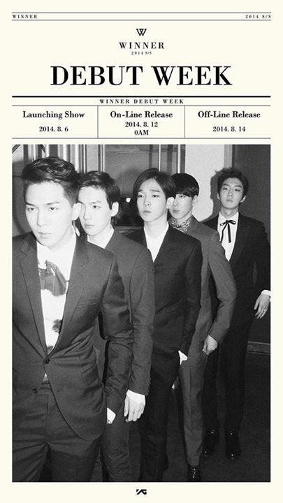 ¡WINNER revela poster de su debut oficial!