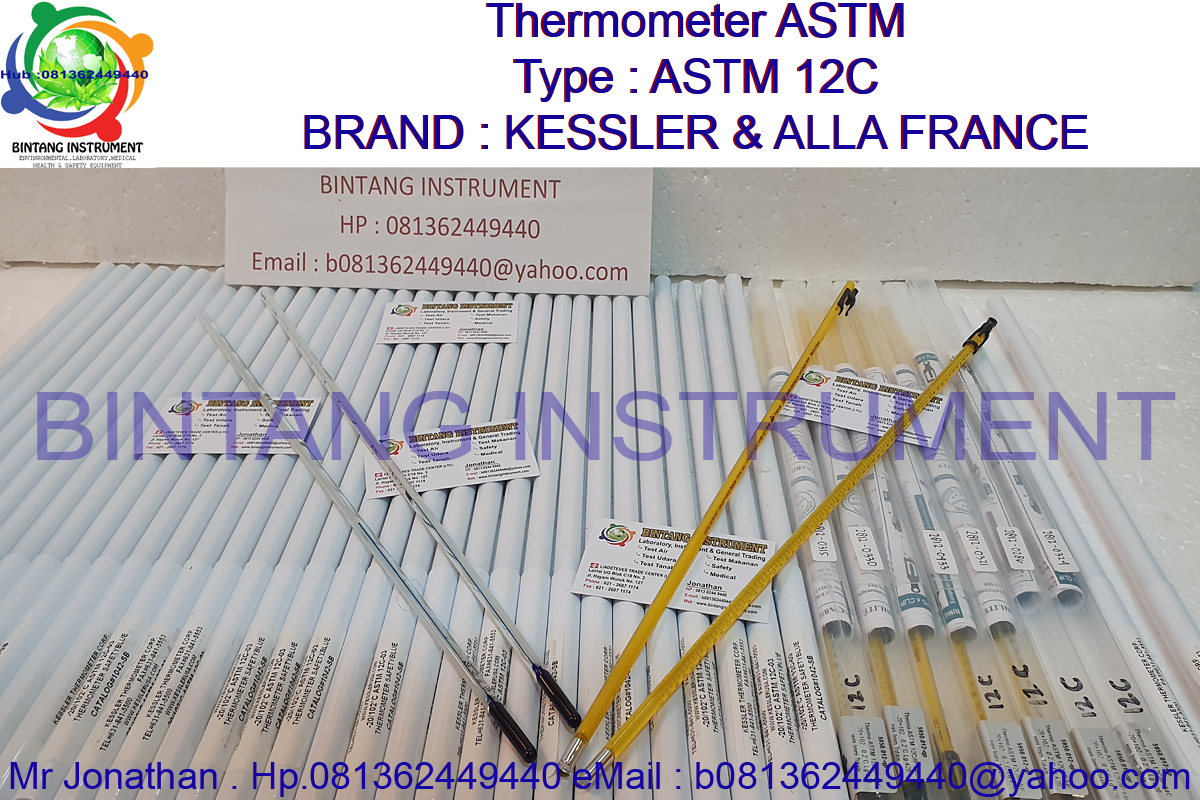 BINTANG INSTRUMENT : 081362449440 Jual Thermometer ASTM 12C ALLA FRANCE ...