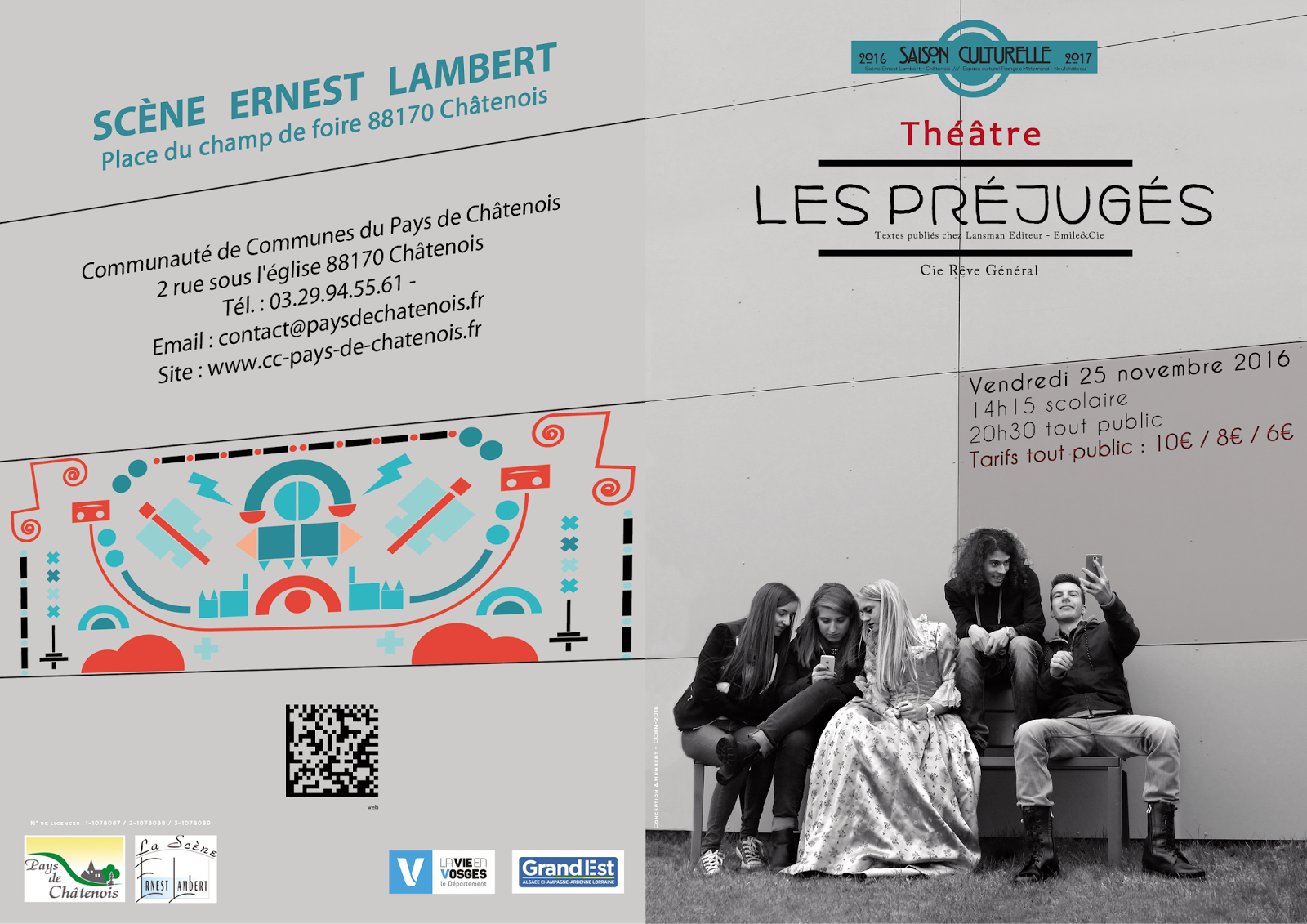 Les préjugés: Création de la petite forme Les Préjugés