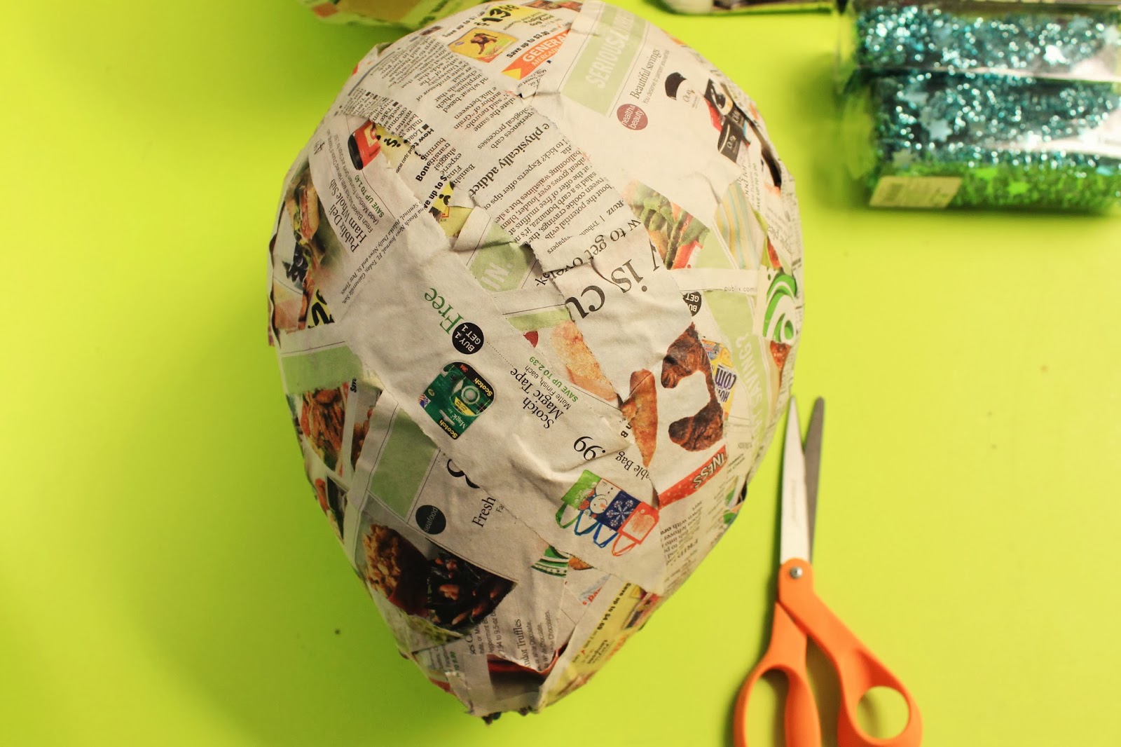 Miss Mash DIY: Paper Mâché Jellyfish