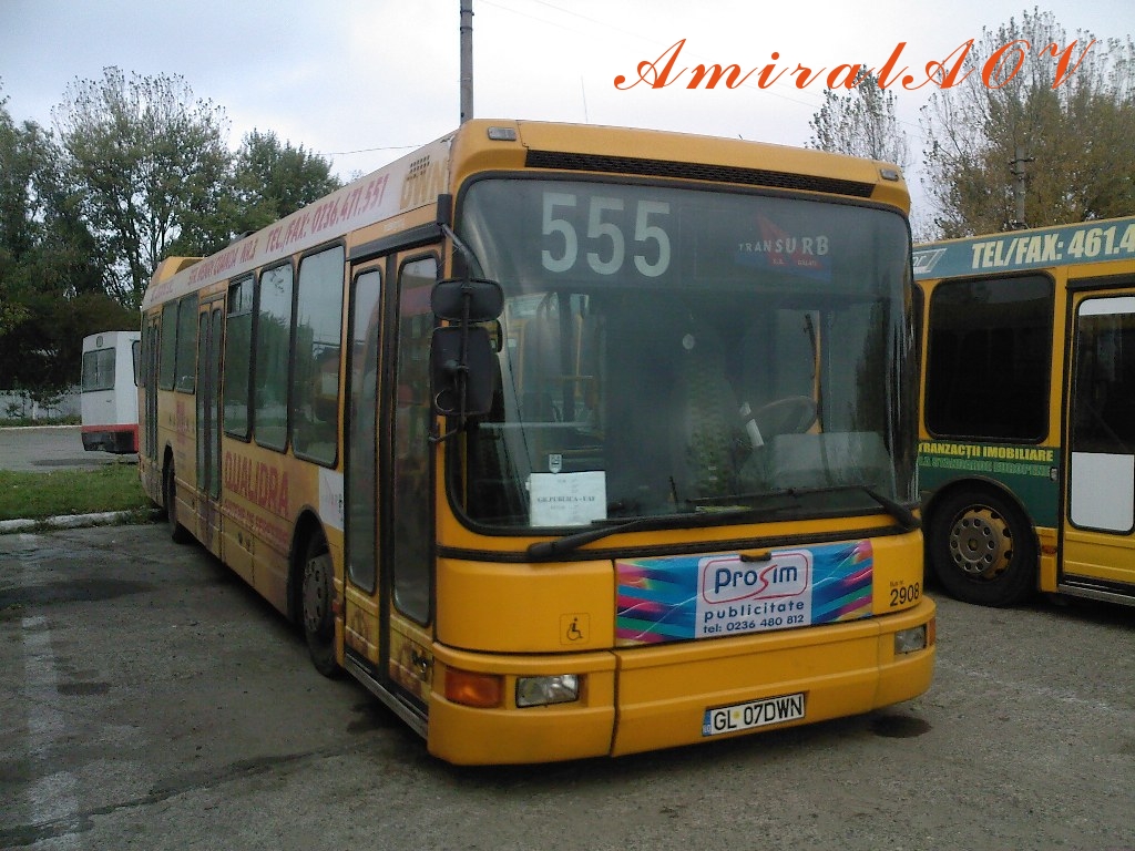 Despre transportul local din Galati: Autobuzele DAB / Den Oudsten B96 ...