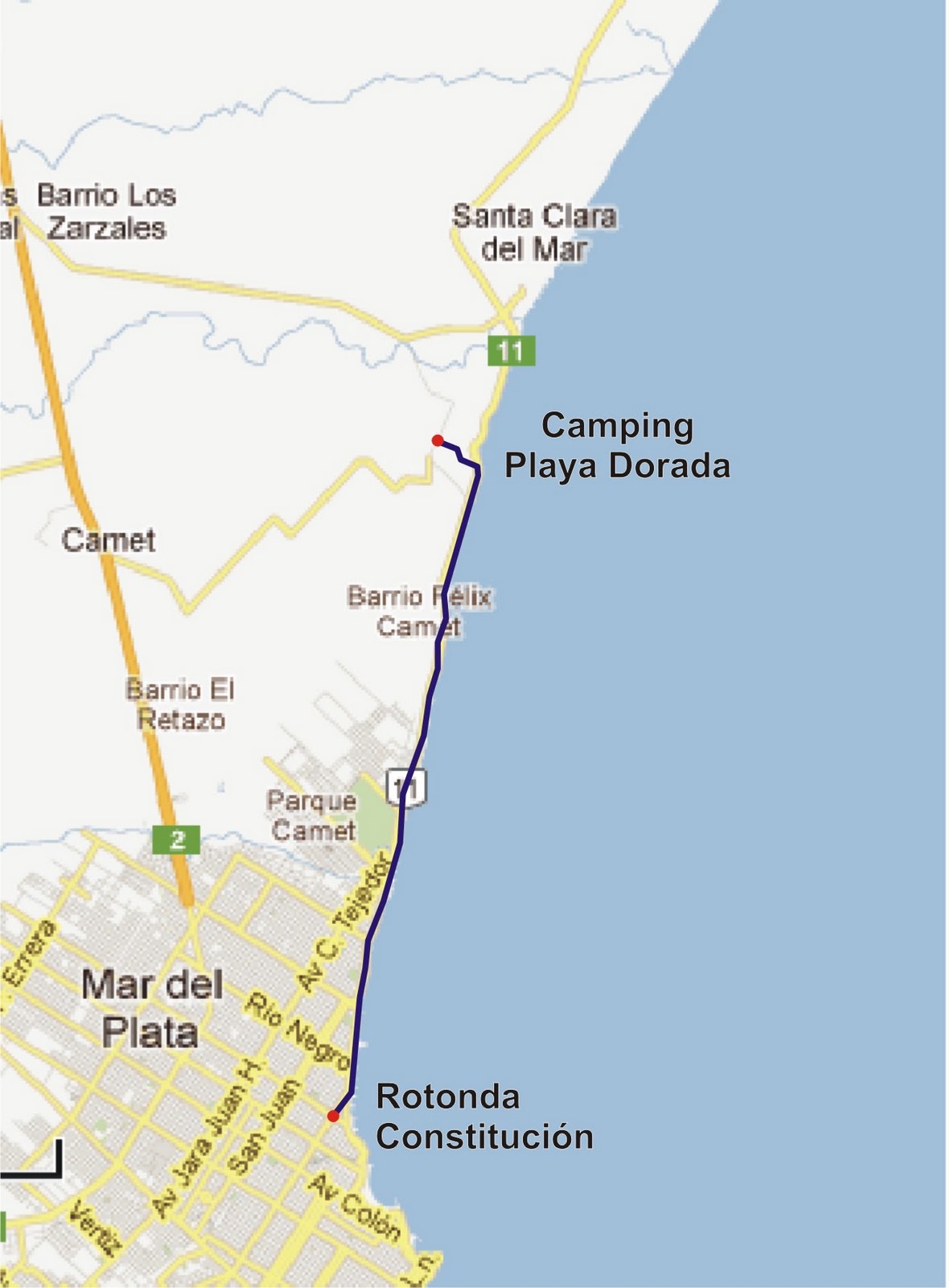 Camping Playa Dorada: 18/12/11