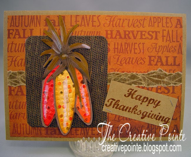 Card A Day Blog: Indian Corn Card