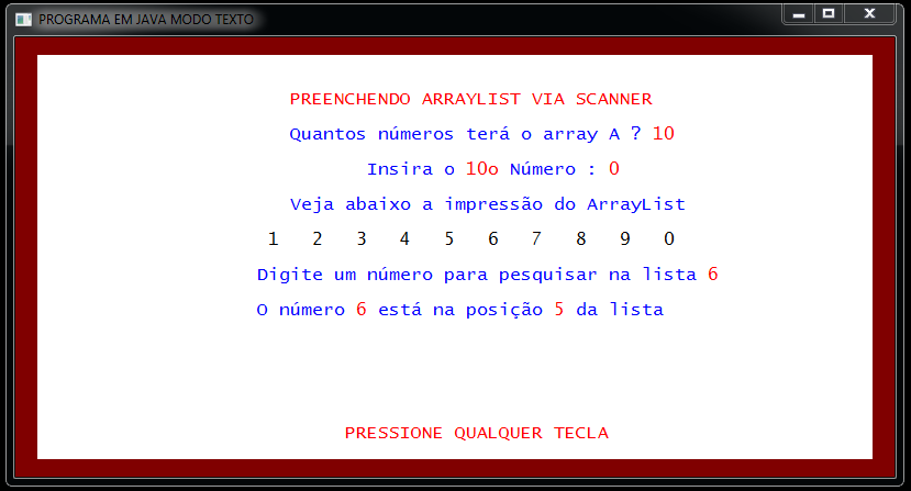 Samuel Lima Programador Ccjava Preenchendo Arraylist Via Scanner
