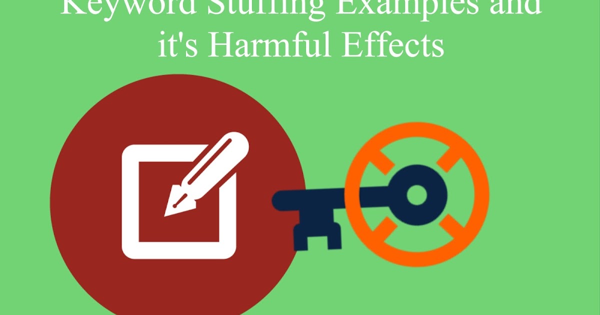 Examples of Keyword Stuffing and its Harmful Effects on SEO - Knigulper