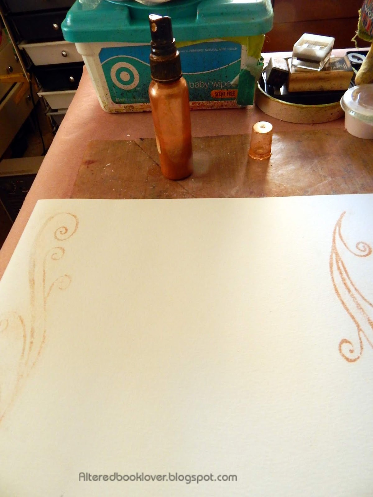 Altered Book Lover: Powder Your * * *: a TioT guest designer post