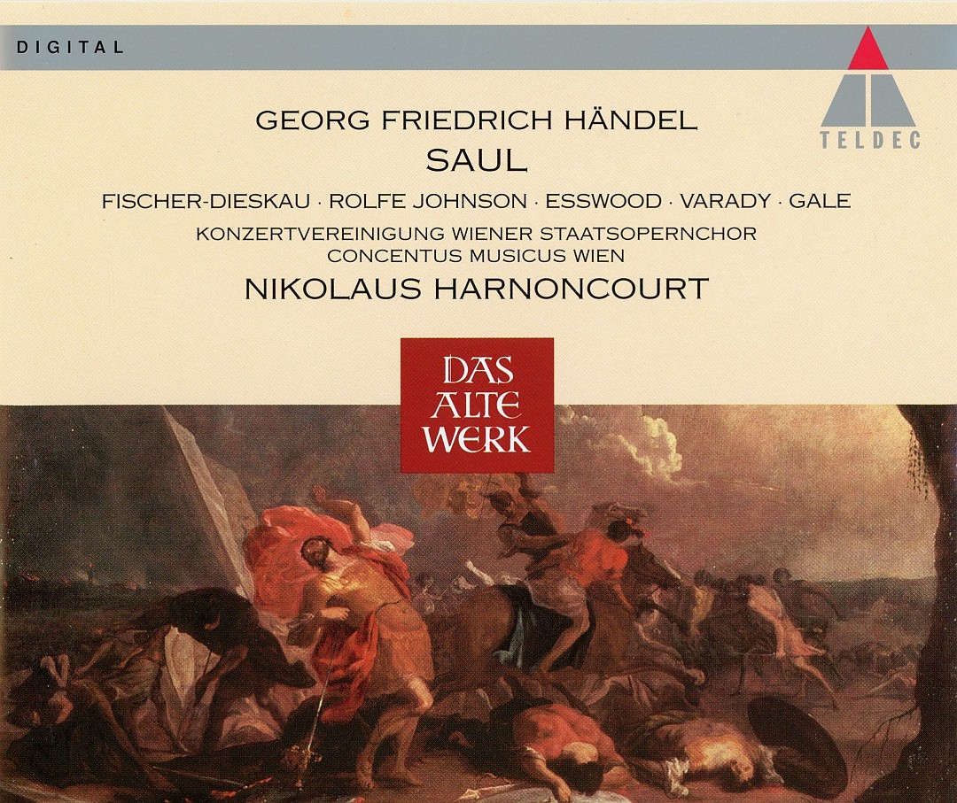 makdelart - classique: G.F. Handel - Saul (Nikolaus Harnoncourt) [2CD]