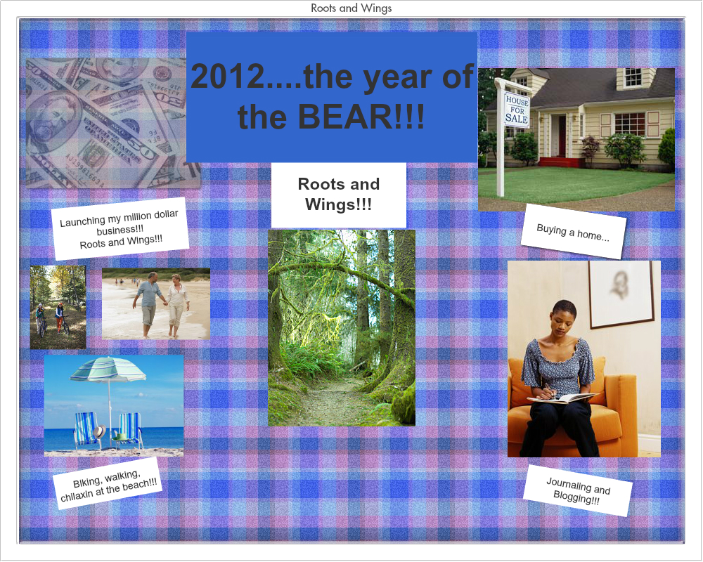 Roots and Wings!!! Raices y Alas: Dream Boards and Vision Boards