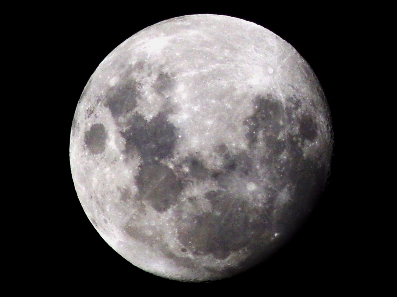 Lunas y Luces : Luna Cuarto Creciente 20 de Febrero 2016 21 hs 56 ...