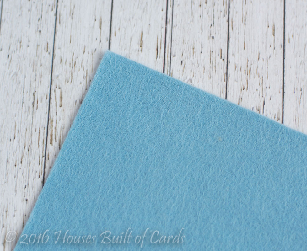 Houses Built of Cards: SSS Felt, Cardstock, and Ink Comparison