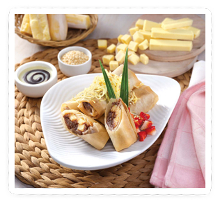 Resep Kue Cake Enak: Lumpia Tape Cokelat Keju