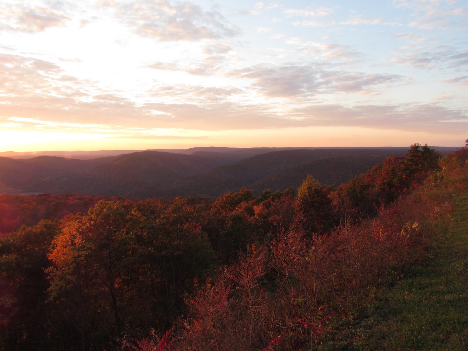 High Knob Overlook and Dry Run Falls: Loyalsock State Forest, Sullivan ...