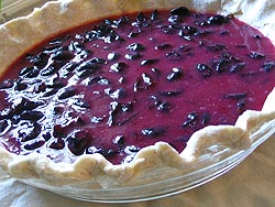 Concord Grape Pie | Lisa's Kitchen | Vegetarian Recipes | Cooking Hints ...