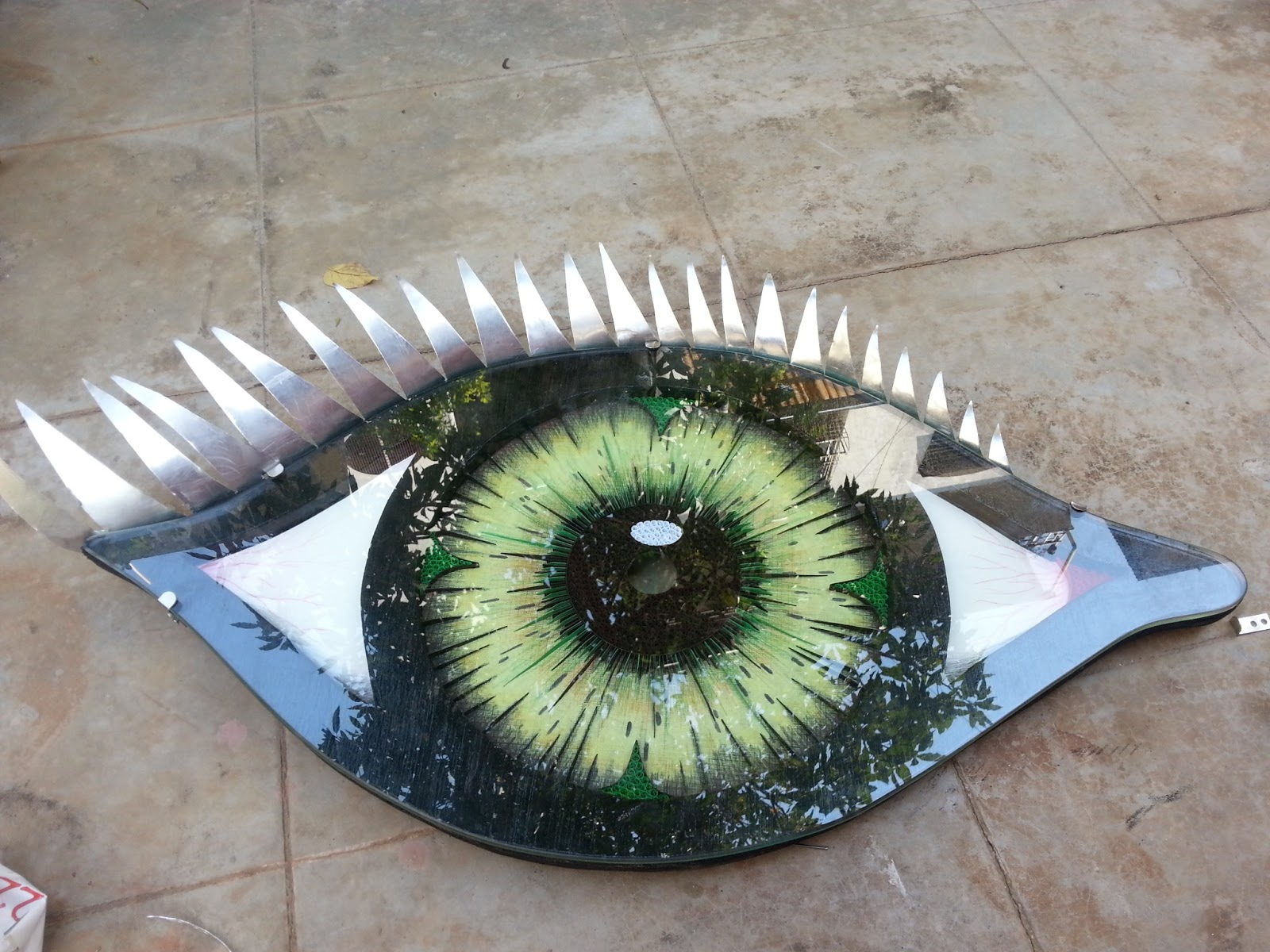 Quilling Me Softly: Ever watchful, ticking away