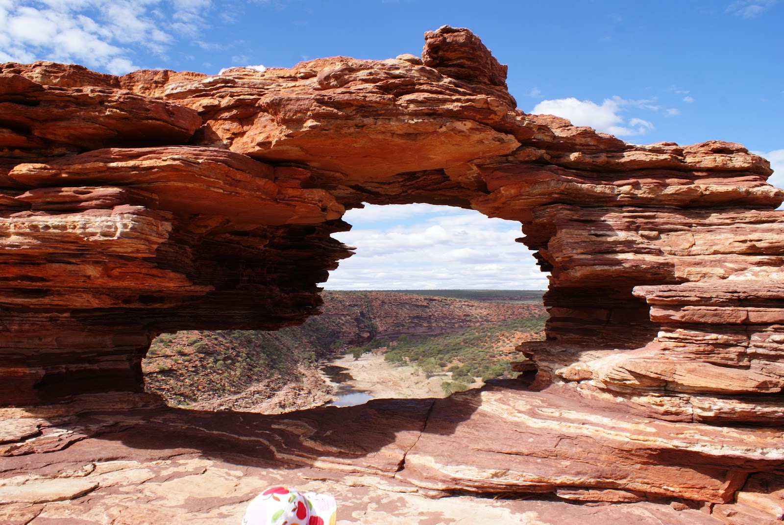 Amelia the explorer: Kalbarri, Western Australia