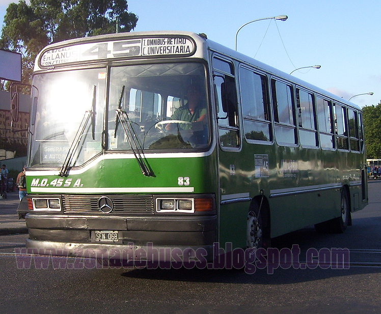 Colectibus - Zona de Buses: LINEA 45