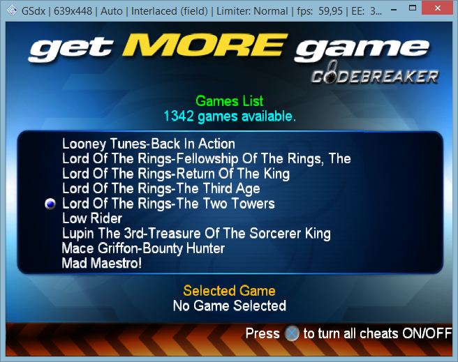 DavidGamer: TUTORIAL CODEBREAK 10,1 PARA CODIGOS EM JOGOS DE PS2