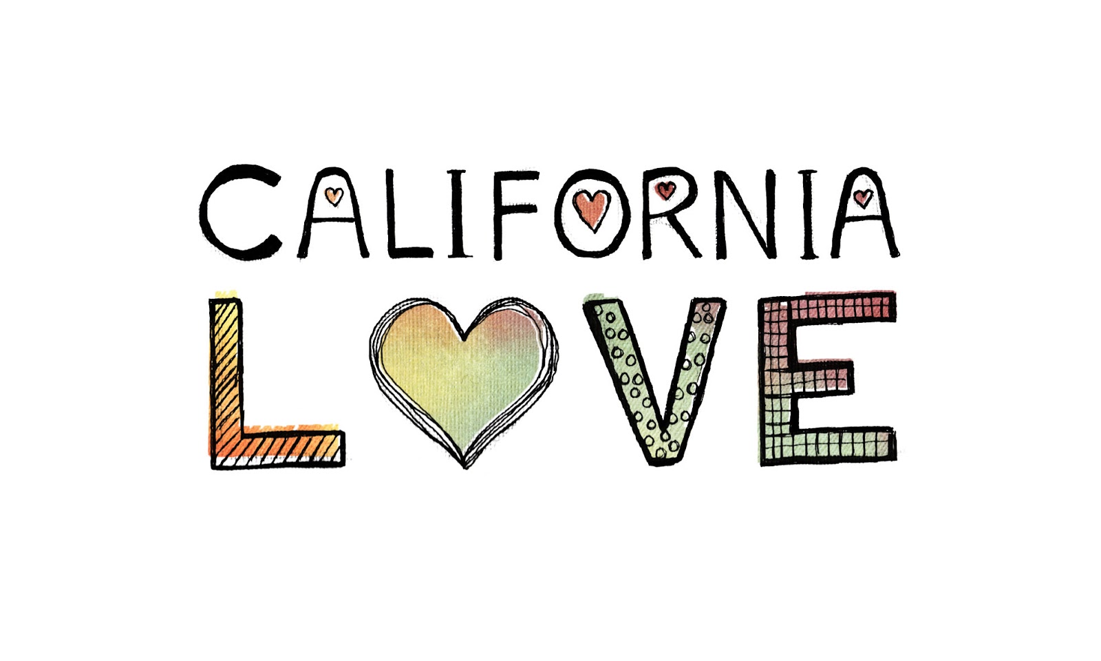 Designs by Row: California Love