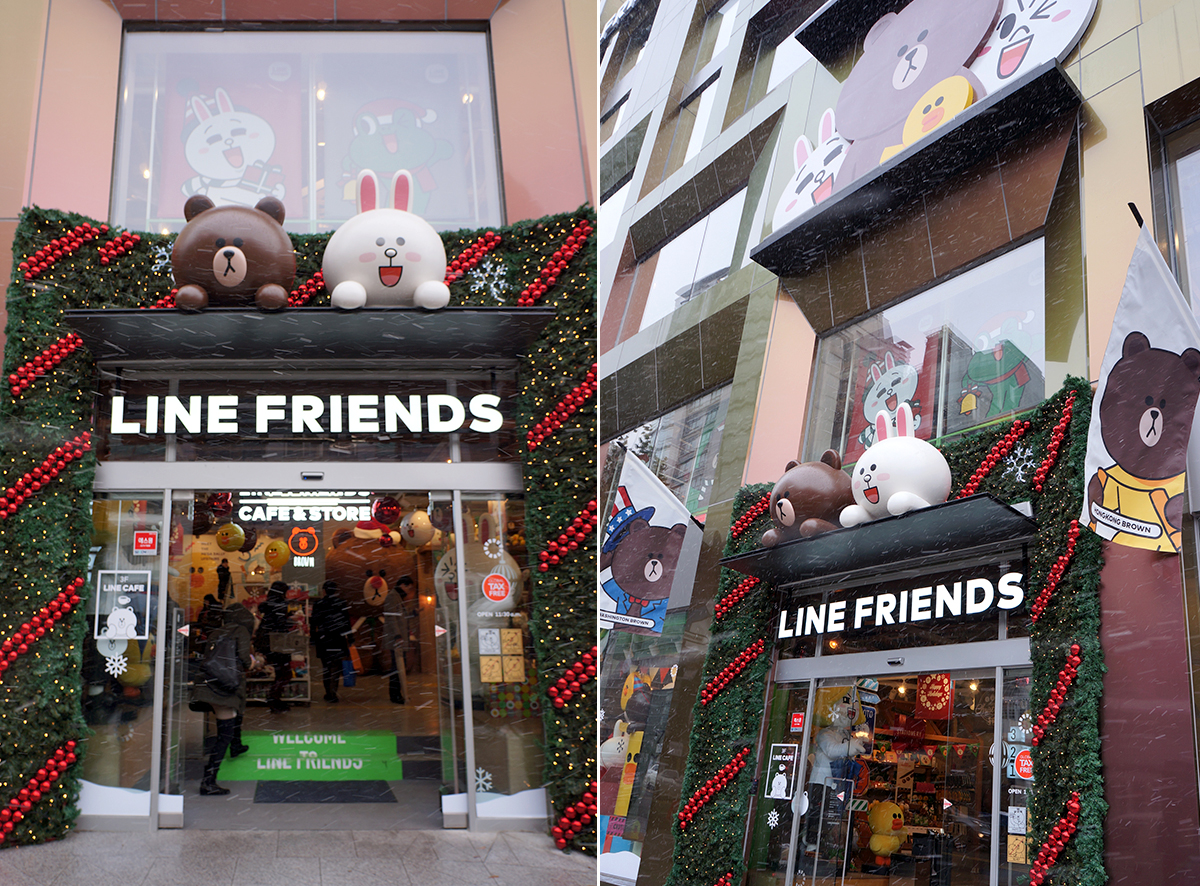 Brunch at Line Friends Cafe, Itaewon. - Theheyheyhey