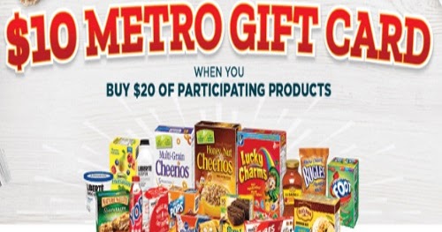 Canadian Daily Deals: Free $10 Metro Grocery Gift Card Offer
