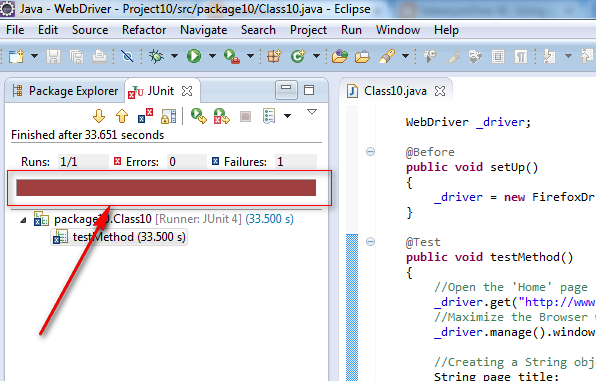 Selenium-By-Arun: 311. Using getTitle( ) method for retrieving the ...