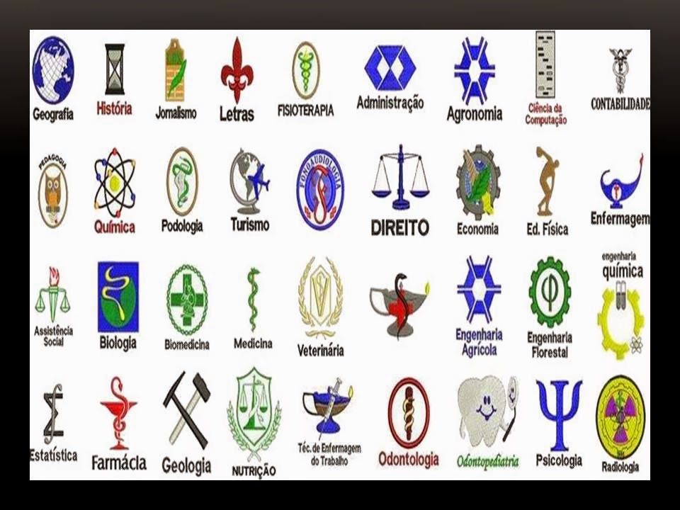 Os Símbolos que regem as profissões